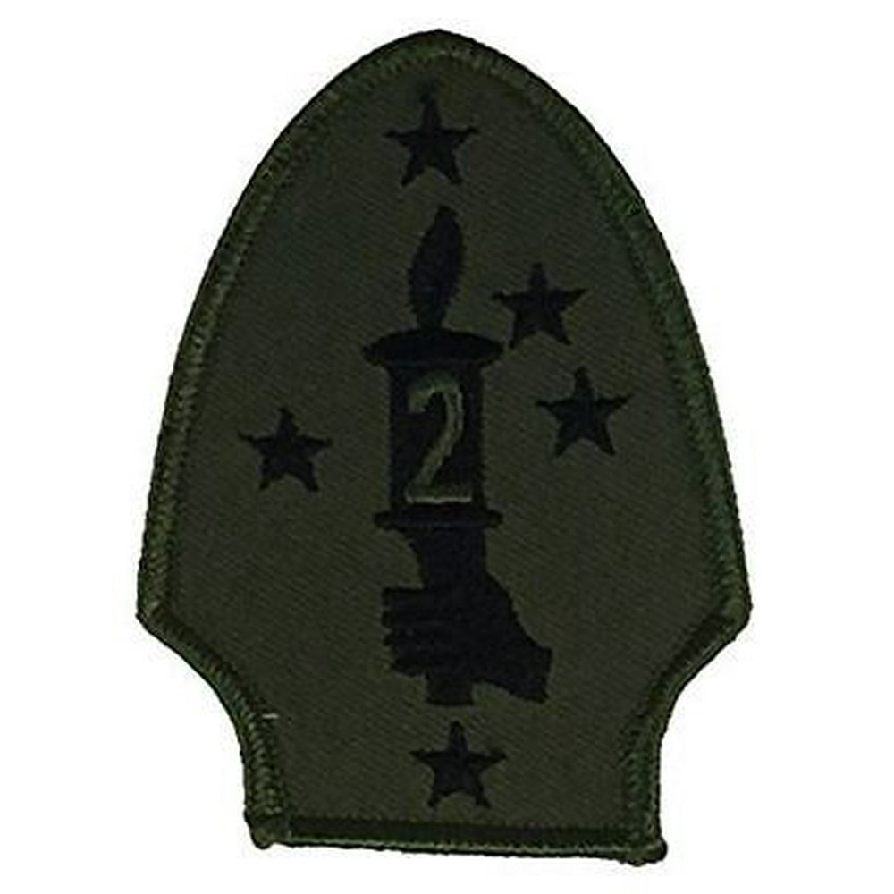 USMC SECOND 2ND 2D MARINE DIVISION MARDIV PATCH THE SILENT SECOND ...