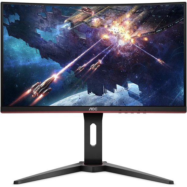 AOC C27G1 27in Curved Frameless Gaming Monitor FHD 1920x1080, 1800R ...