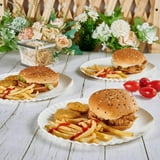 200/pack Paper Plates 9 inch Uncoated Paper Plate Eco-Friendly Everyday ...