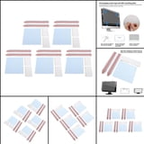 Privacy Filter Adhesive Strips & Slide Mount Tabs - Secure Your Screen ...