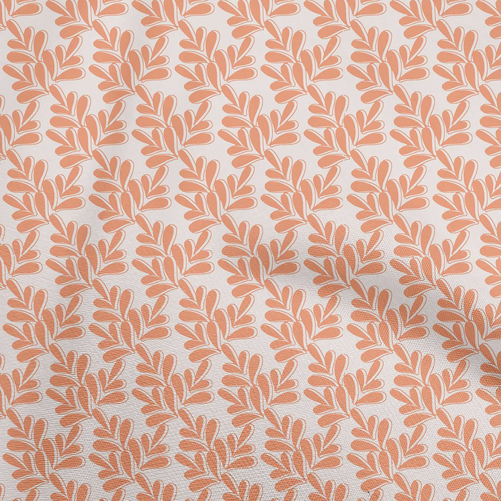 oneOone Cotton Cambric Dark Peach Fabric Asian Block Fabric For Sewing ...