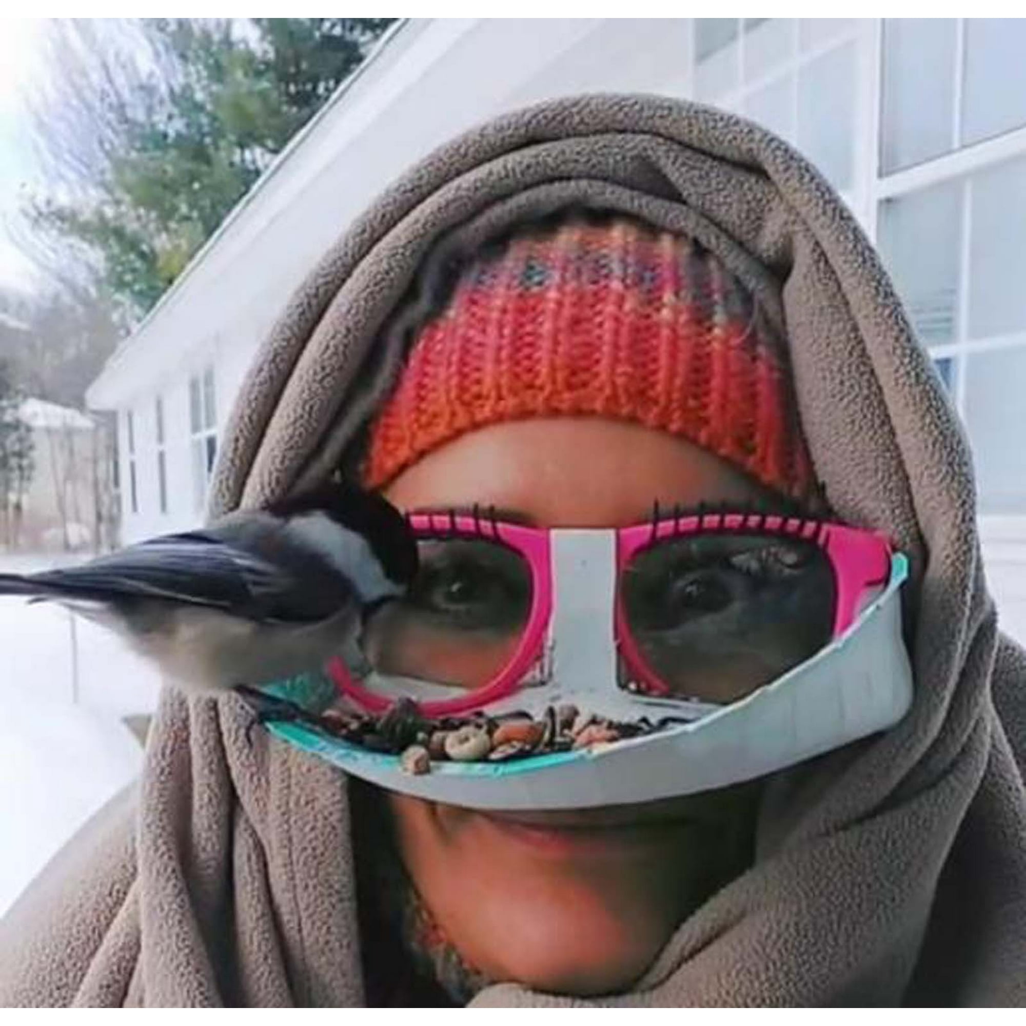 Click here for Bifavgk Wearable Bird Feeders Outdoor Garden Bird... prices