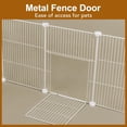 12 Panels Small Playpen,Pet Playpen,C&C Cage for Guinea Pigs,Puppy Play ...