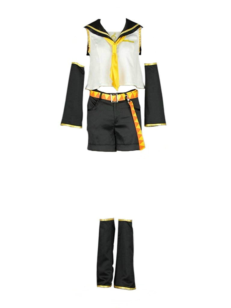 Vocaloid 02 Kagamine Rin Cosplay Costume - Walmart.com