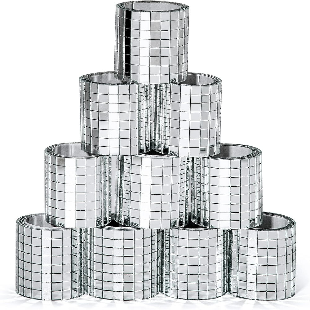 Click here for Mesase 6400pcs Self Adhesive Mirror Mosaic Tiles R... prices