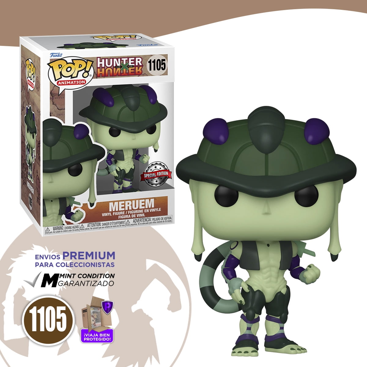 Funko Pop Meruem #1105 HunterXHunter Edición Especial Figura Original ...