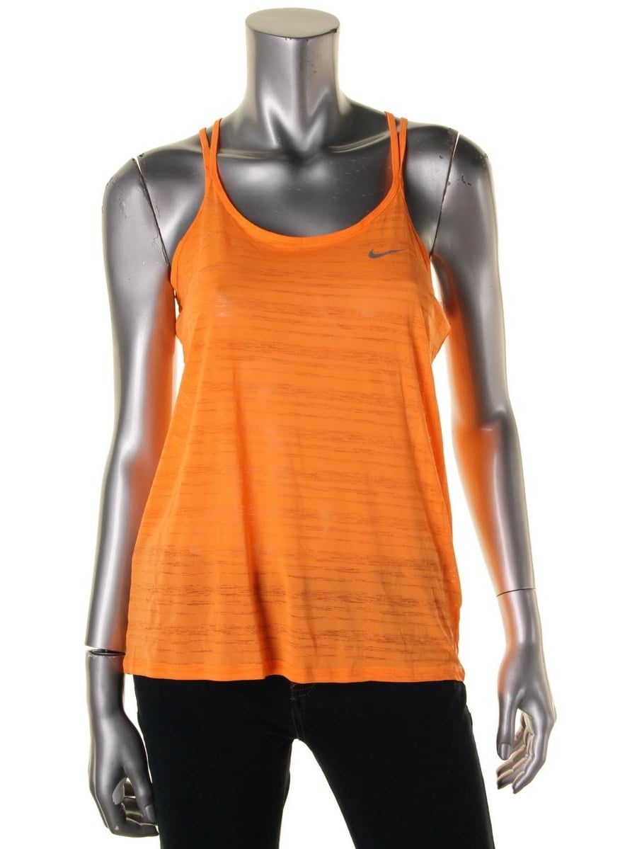 Nike Womens Racerback Shadow Stripe Tank Top - Walmart.com