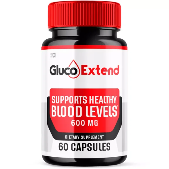 Gluco Extend Advanced Blood Support Formula, Extra Strength Glycogen ...