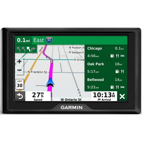Garmin Drive 53 EX Car Navigation GPS with High-Resolution Touchscreen ...