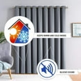 Madison 100% Blackout Curtain Patio Newly Innovated Eco Friendly Light ...