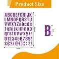 Aovky 1944 PCS Letter Stickers, 24 Sheets 1 Inch Alphabet Stickers in ...