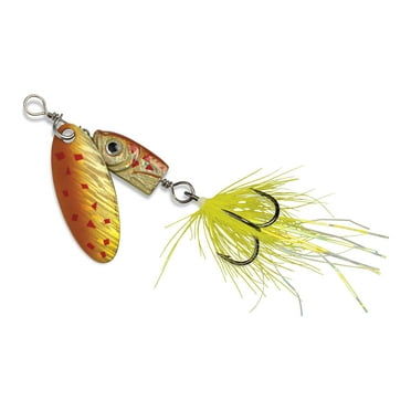 Blue Fox Fishing Lure BFFS1BSD Flash Spinner 1/8 oz Blue Shad - Walmart.com