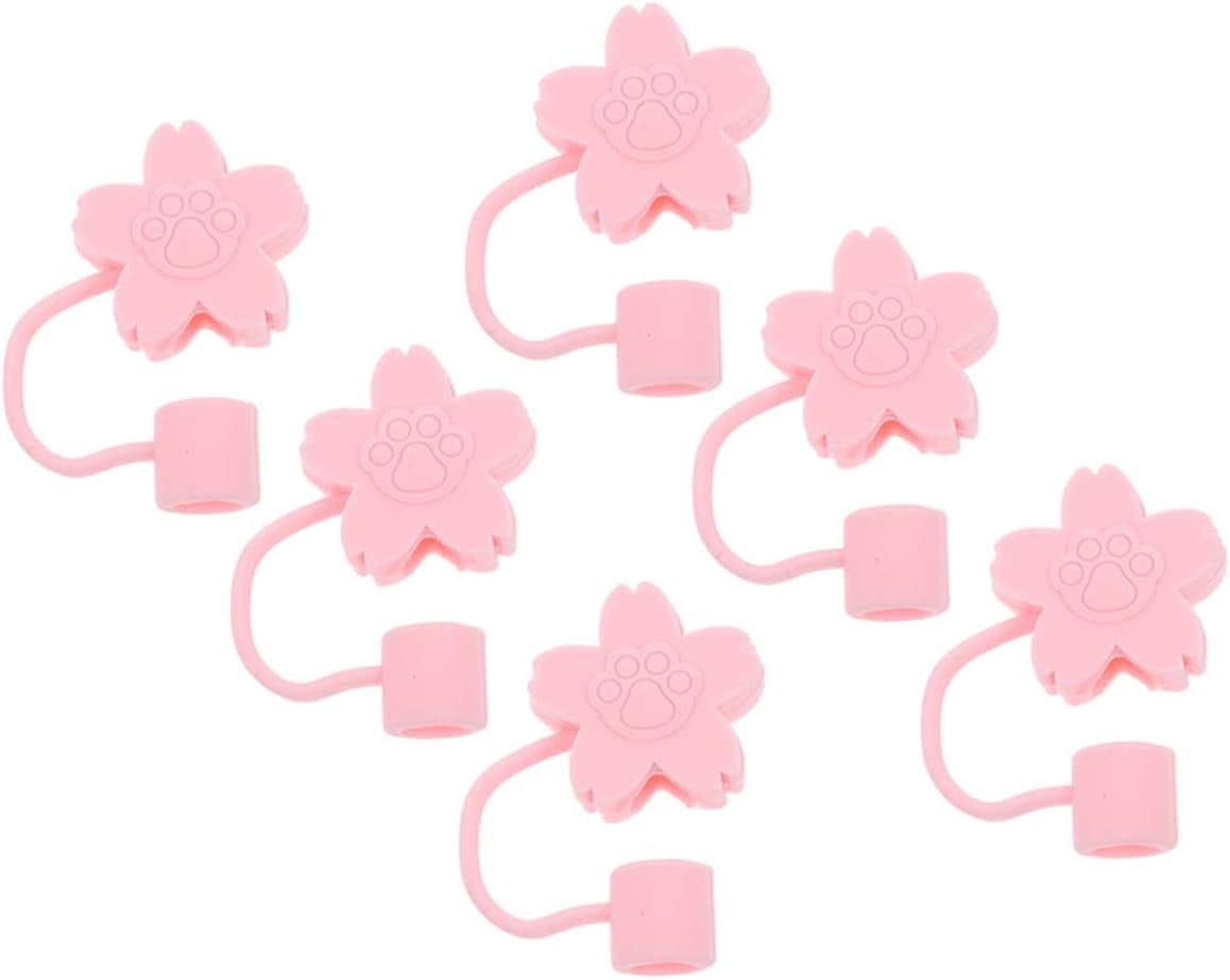 Silicone Tips for Stainless Steel Straws 6pcs Straw Dust Cap Silicone ...