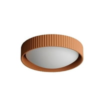 ET2 Souffle LED Flush Mount, 25W, Terracotta, Steel, 13.75x3.75 ...