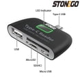1PC Multifunctional Smart 4 In 1 Laptop PC Durable Phone TF Micro SD ...