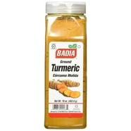 Badia Ground Turmeric, 16 oz, Kosher, South Asian and Middle Eastern ...