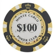 Crown Casino 500 Piece 13.5g Clay Poker Chips Set with Colored Chips ...