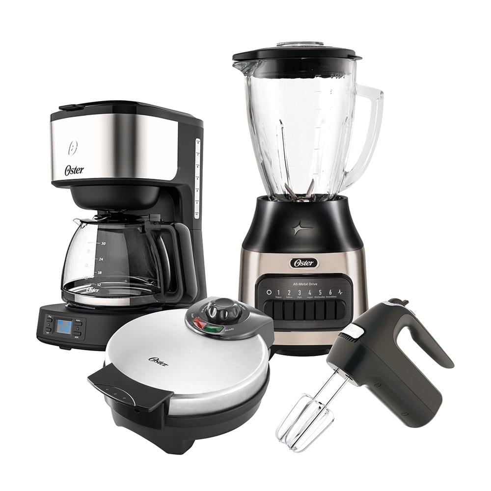 Combo Oster 4 Elementos con Licuadora 6 Velocidades, Cafetera ...