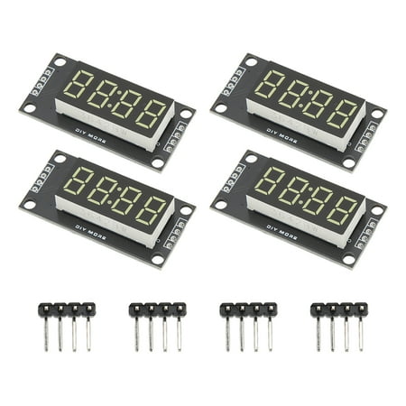 Digital Tube Module,4 Sets Digital Tube Digital Tube Display Module ...