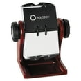 Rolodex Wood Tones Open Rotary Business Card File Holds 400 2 5/8 x 4 ...