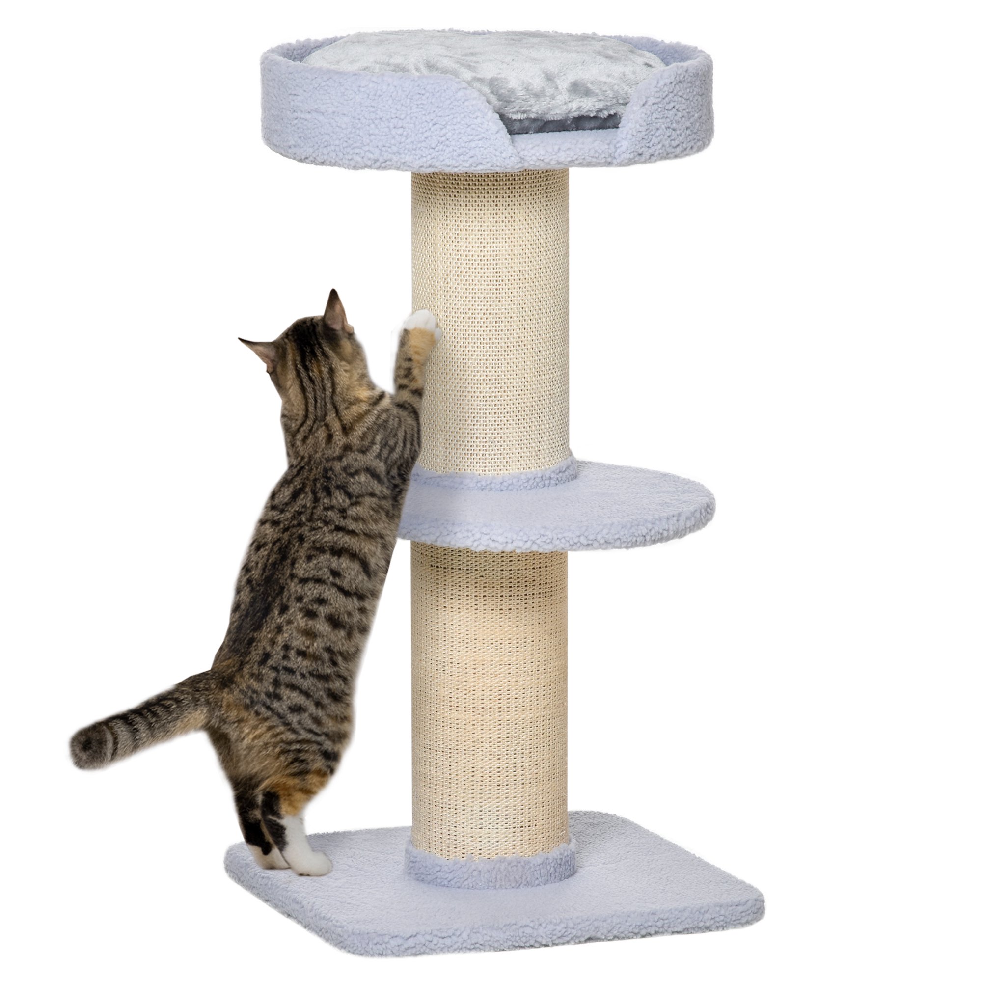 Click here for Pawhut Cat Tree W/ Sisal Mat Scratching Post Cat B... prices