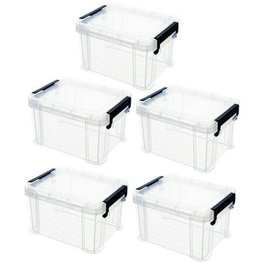 Racing Butterfly 10PCS Mini Storage Box Transparent Square Plastic Box ...
