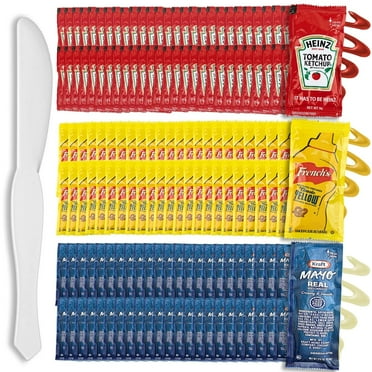 Vienna Authentic Chicago-Style Hot Dog Condiment Kit (Yellow Mustard ...