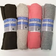 Mainstays 58" 100% Polyester Lux Anti-pill Fleece Solid Sewing & Craft Fabric By the Yard, Light ...
