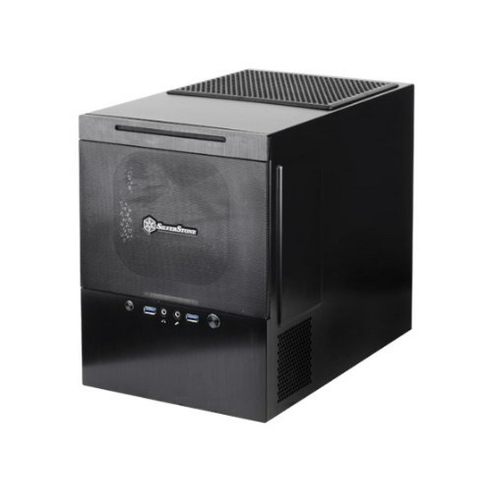 Silverstone Tek Micro-ATX/DTX/Mini-ITX Aluminum Front Panel/Steel Body ...