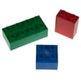 Strictly Briks Big Briks Brick Construction Set - 204 Pieces - Blue, Green, Red, Yellow ...
