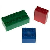 Strictly Briks Big Briks Brick Construction Set - 204 Pieces - Blue ...