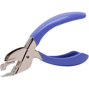 PLUS Paper Clinch Compact Staple Free Staple Green - Walmart.com