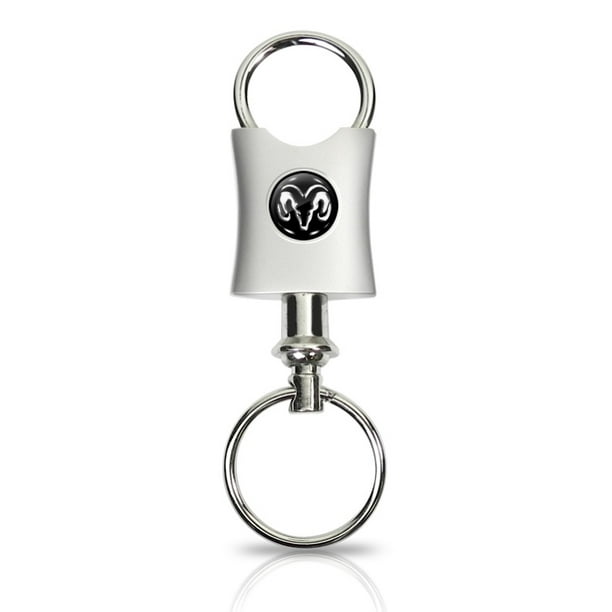 Dodge RAM Logo Contoured Metal Valet Key Chain - Walmart.com - Walmart.com
