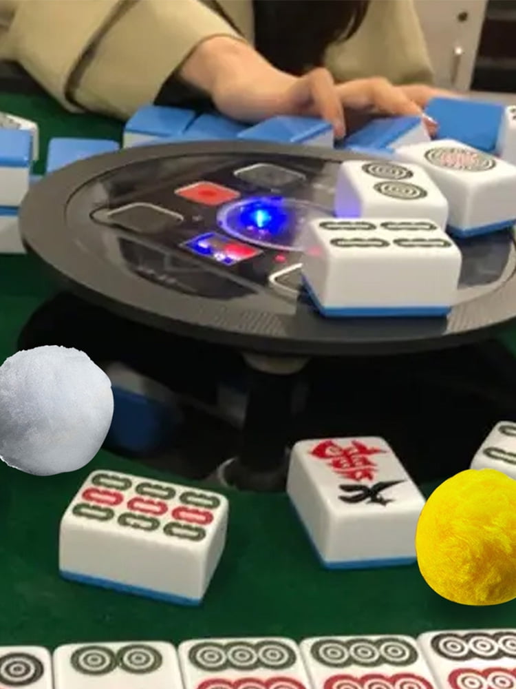 Buy ibaste New Mahjong Table Cleaning Ball Soft Dust Catcher Ball for ...