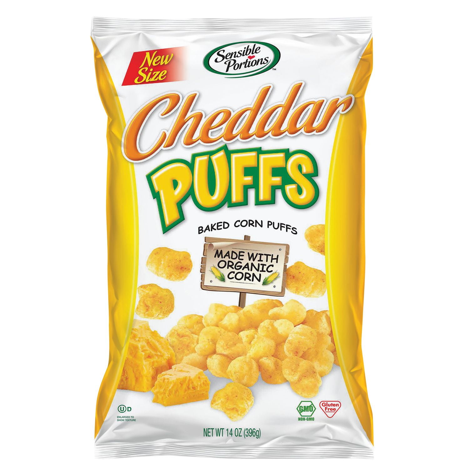 Sensible Portions Cheddar Puffs (14 oz.) - Walmart.com