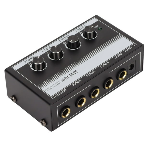 Portable Line Mixer4 Channel Line Mixer Channel Line Mixer Stereo ...