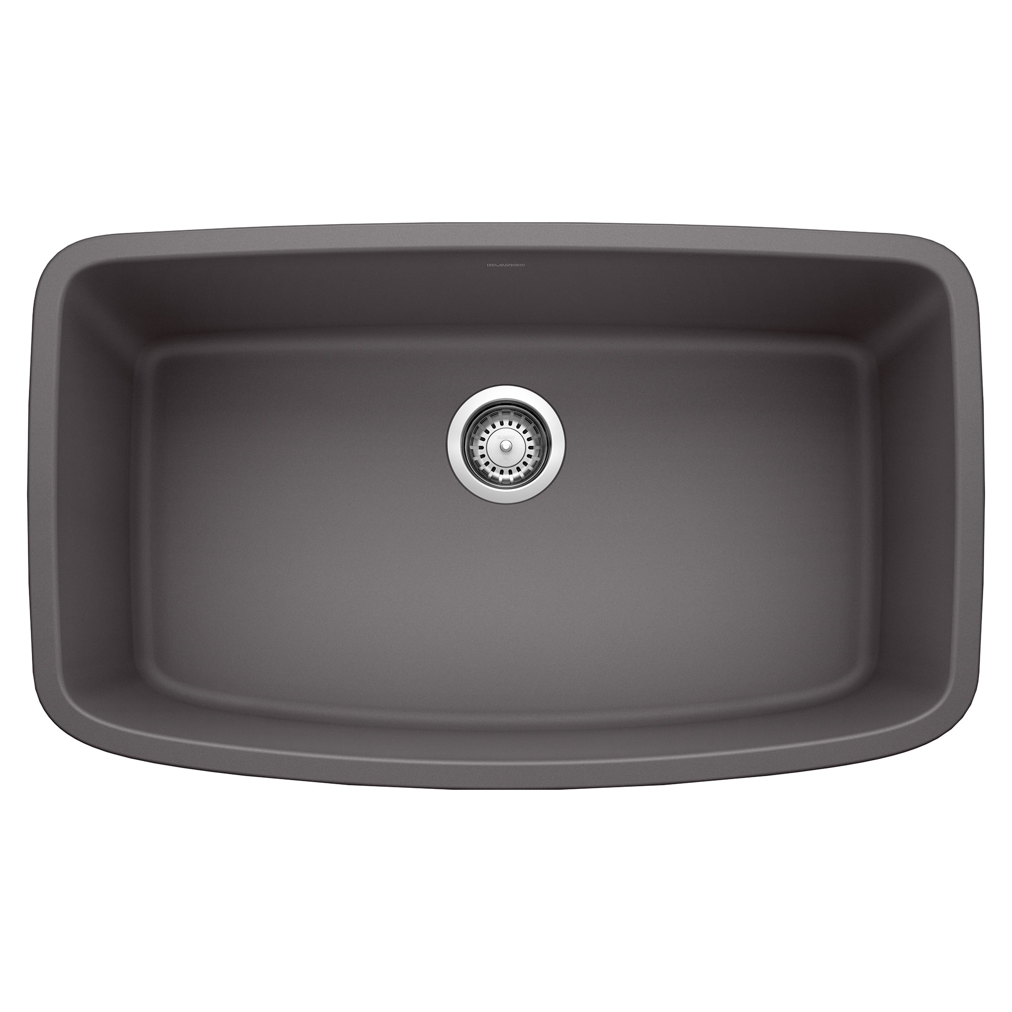 Blanco VALEA Super Single Bowl SILGRANIT Sink Cinder - Walmart.com