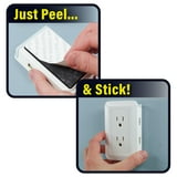 Presto Plug Portable Power Adaptor, Electric Outlet Extender with 2 USB ...