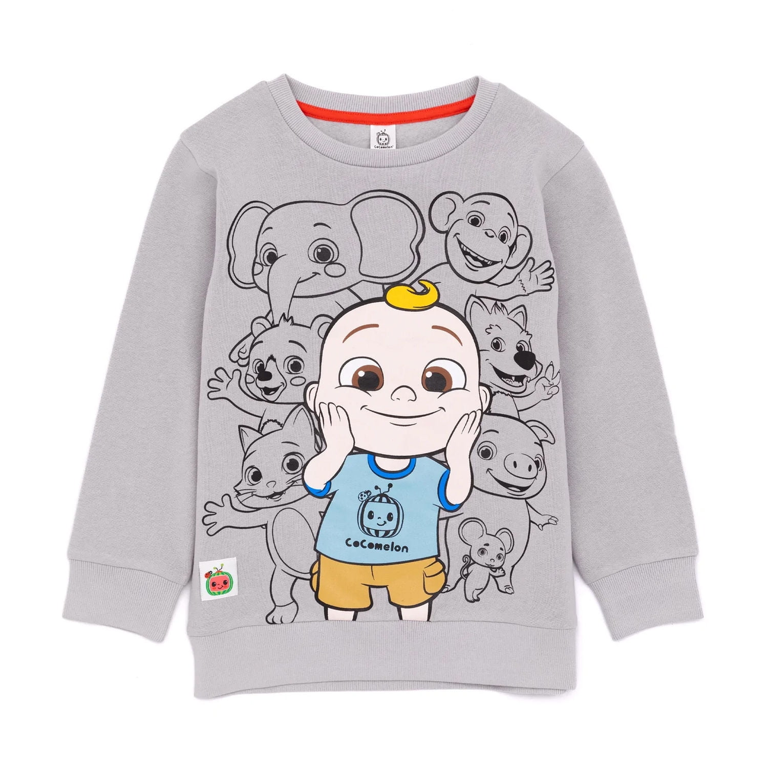 Click here for Cocomelon Boys/Girls Group Shot Sweatshirt 3-4 Yea... prices