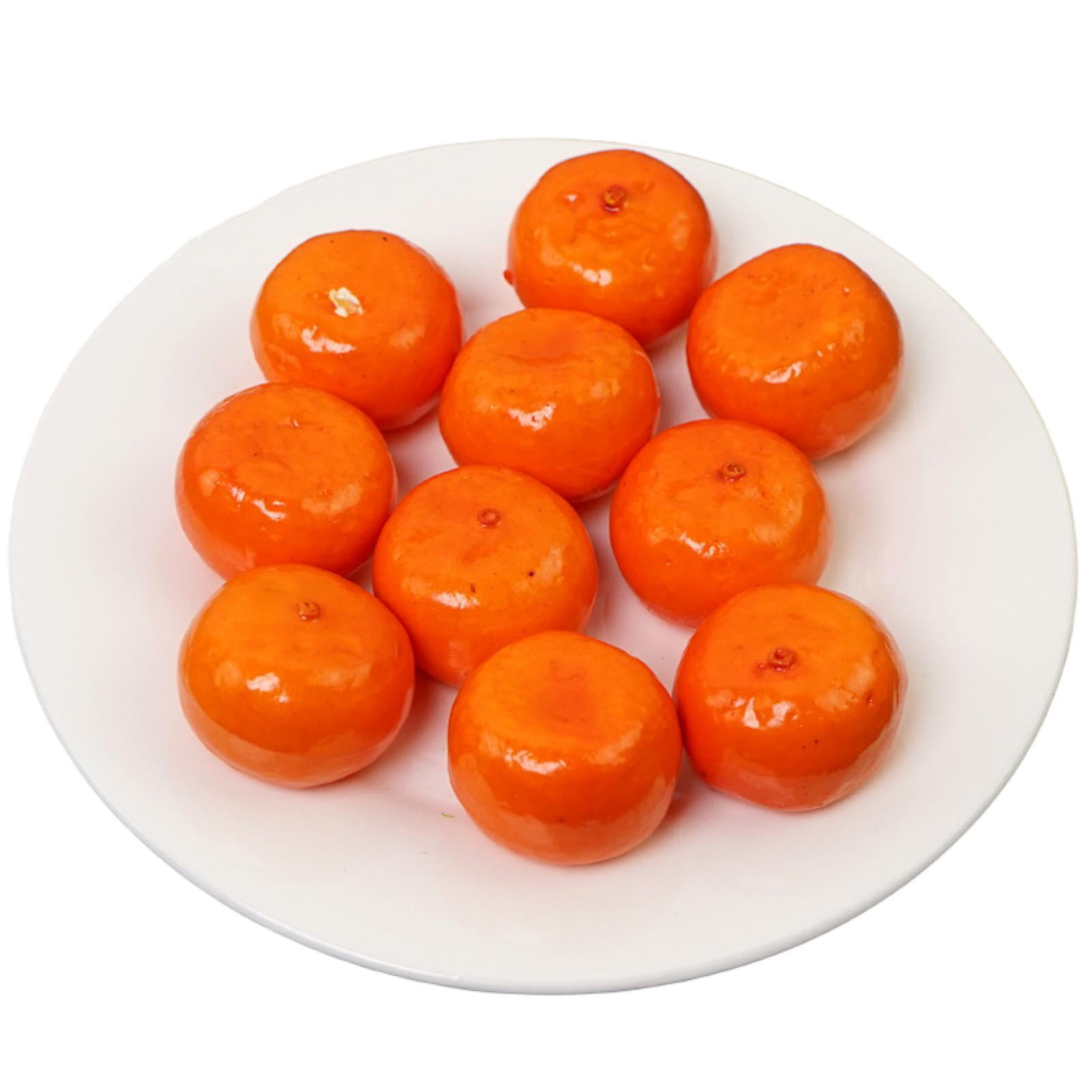 Farfi 10Pcs/Bag Artificial Fruit Foam Vibrant Color Realistic Mini Long ...