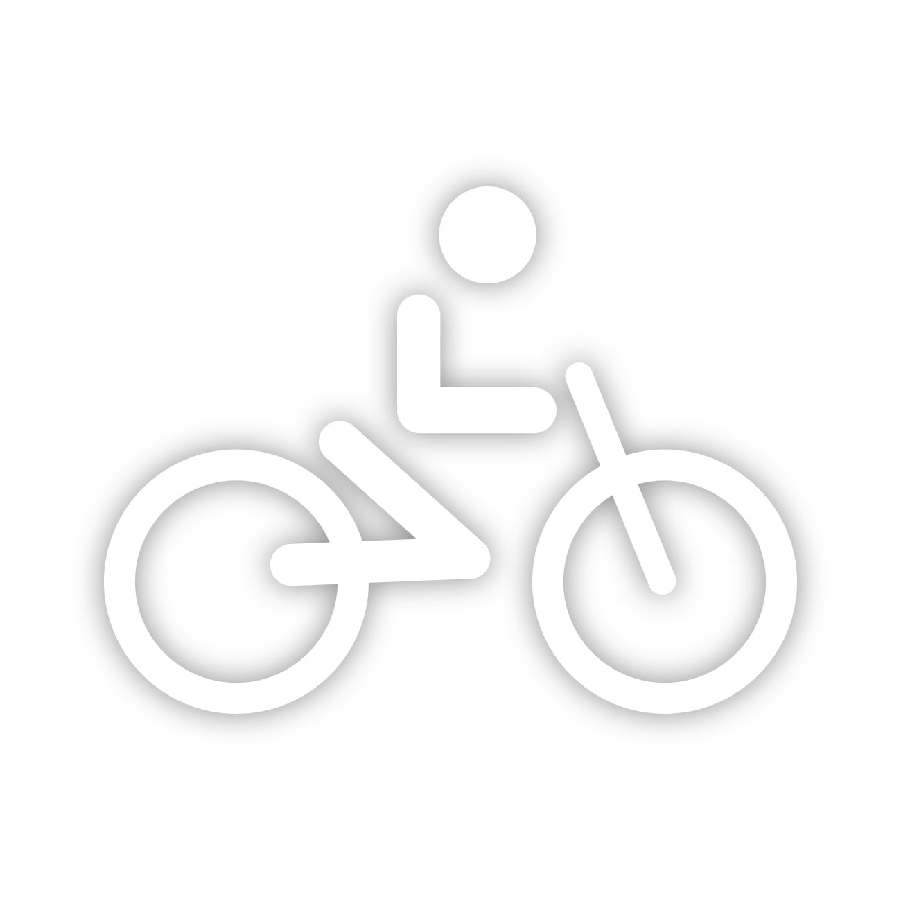 Cycling Sticker Decal Die Cut - Self Adhesive Vinyl - Weatherproof ...