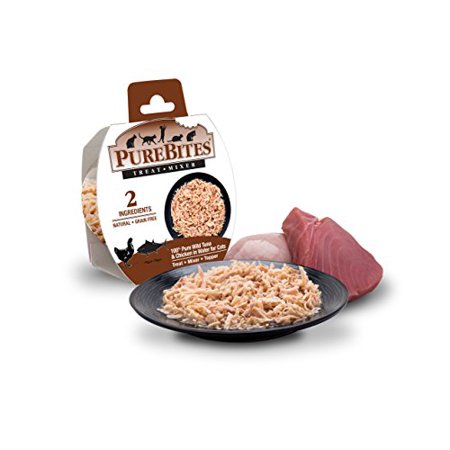 PureBites Mixers- Wild Skipjack Tuna & Chicken Breast in Water ...
