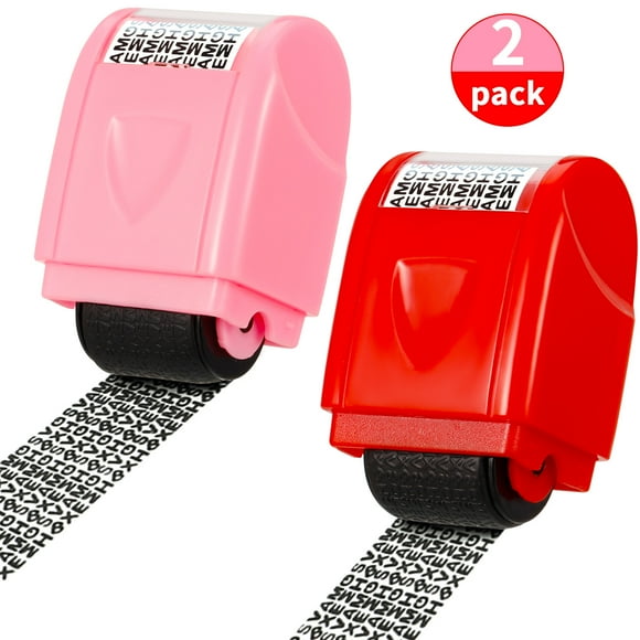 Identity Theft Roller Stamp