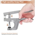 Plastic Snaps with Snap Pliers Set, 460 Sets 24-Colors Snap Buttons for ...