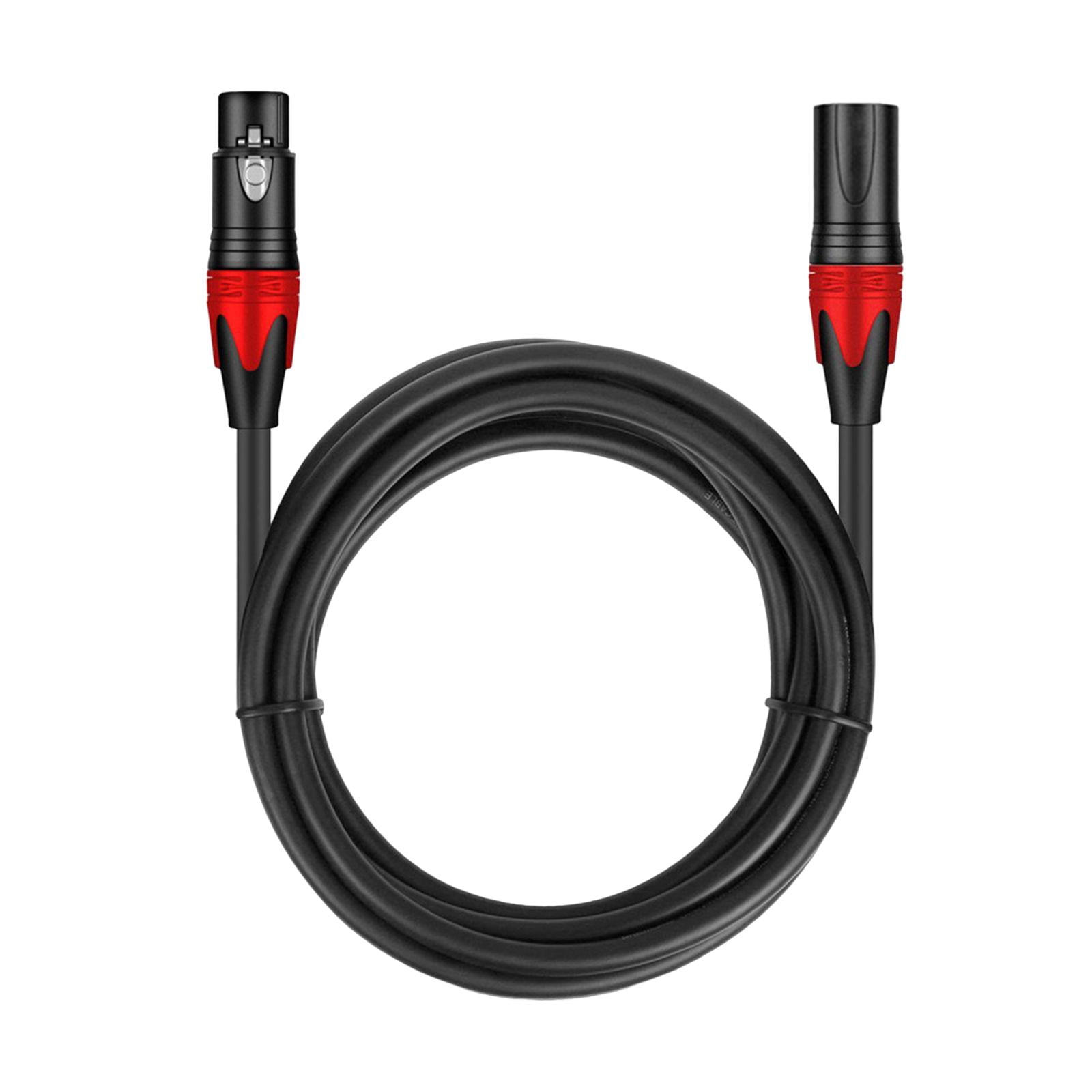 Cable de micrófono XLR Conector de Cable de extensión de micrófono de ...