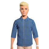 Barbie Ken Fashionistas Original Doll 7 Preppy Check - Walmart.com