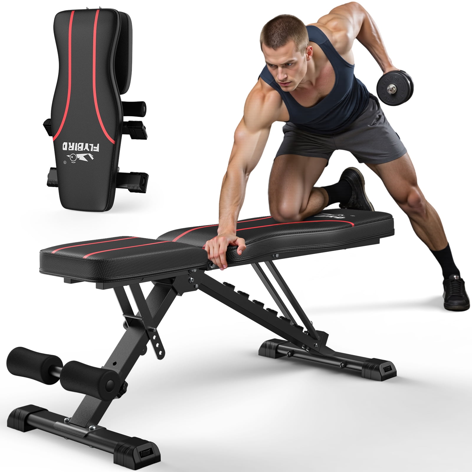 Click here for Flybird Adjustable Foldable Weight Bench For Adult... prices
