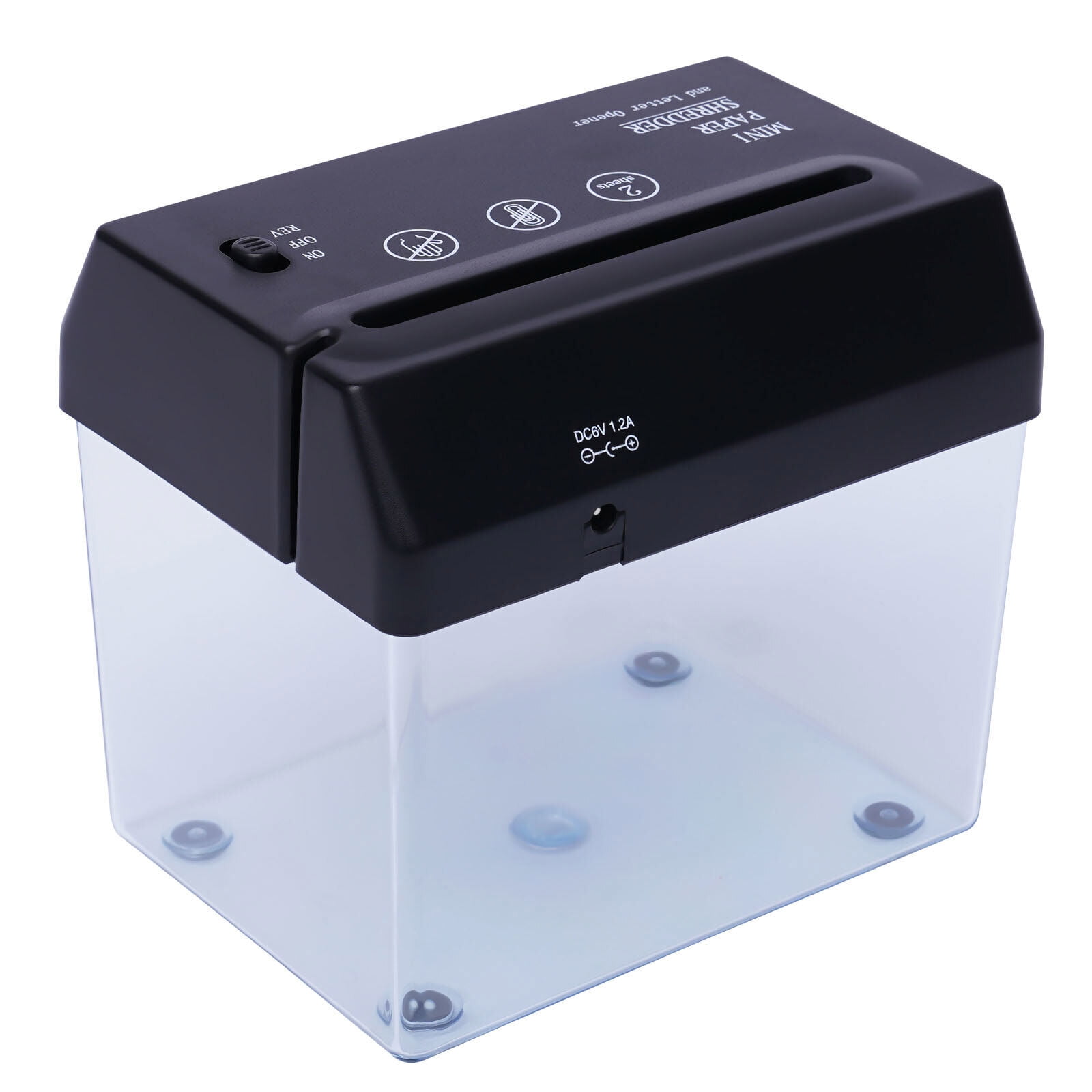 ZhdnBhnos Cross-cut Paper Shredder Desktop Compact USB A4 Paper ...