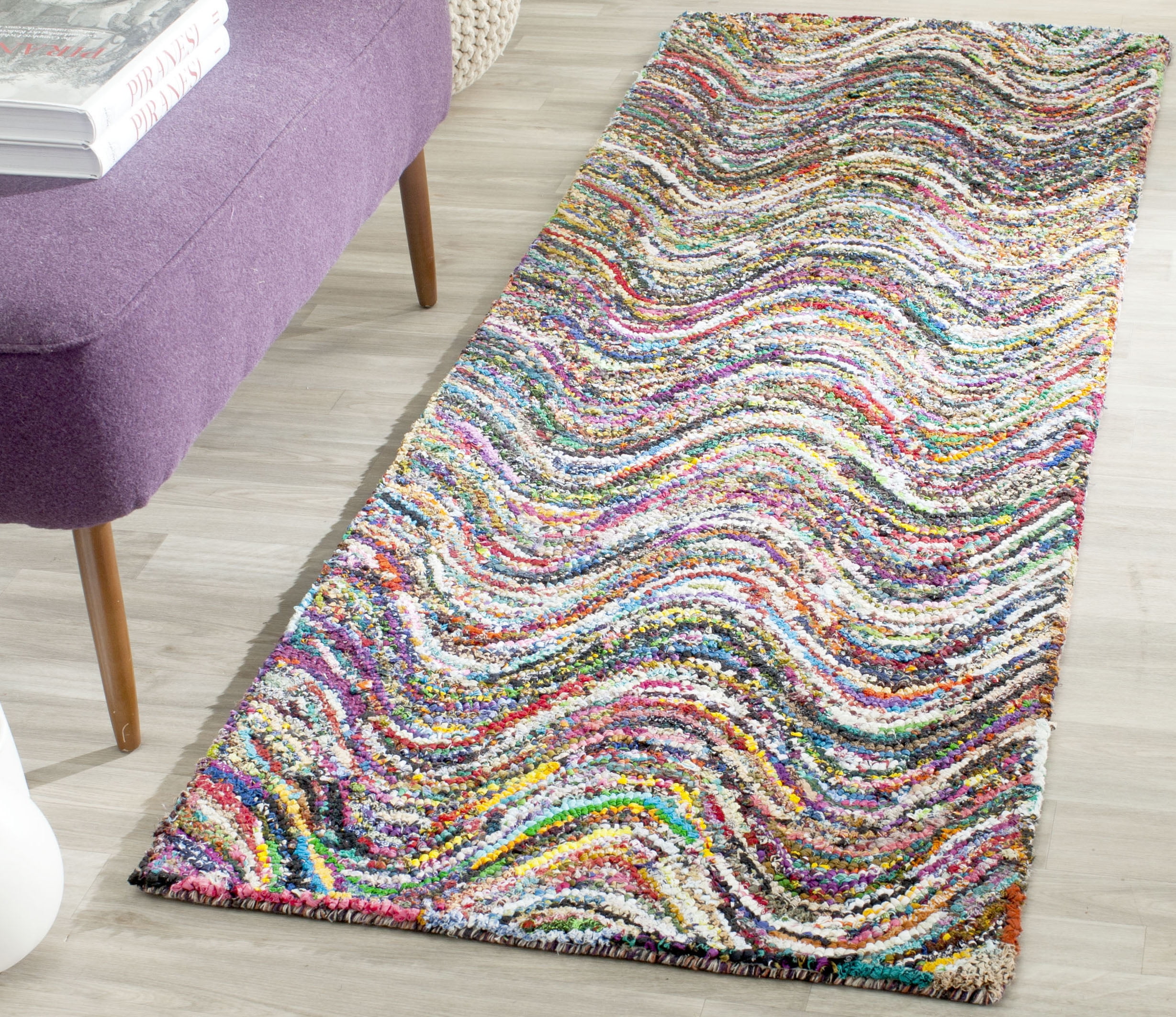 Safavieh Nantucket Geometric Transitional Runner Rug - Walmart.com