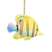 Starfish Seashells Sea Shell Beach Ceiling Fan or Light Pull Chain ...